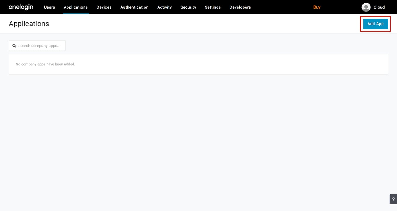Setting SAML with OneLogin